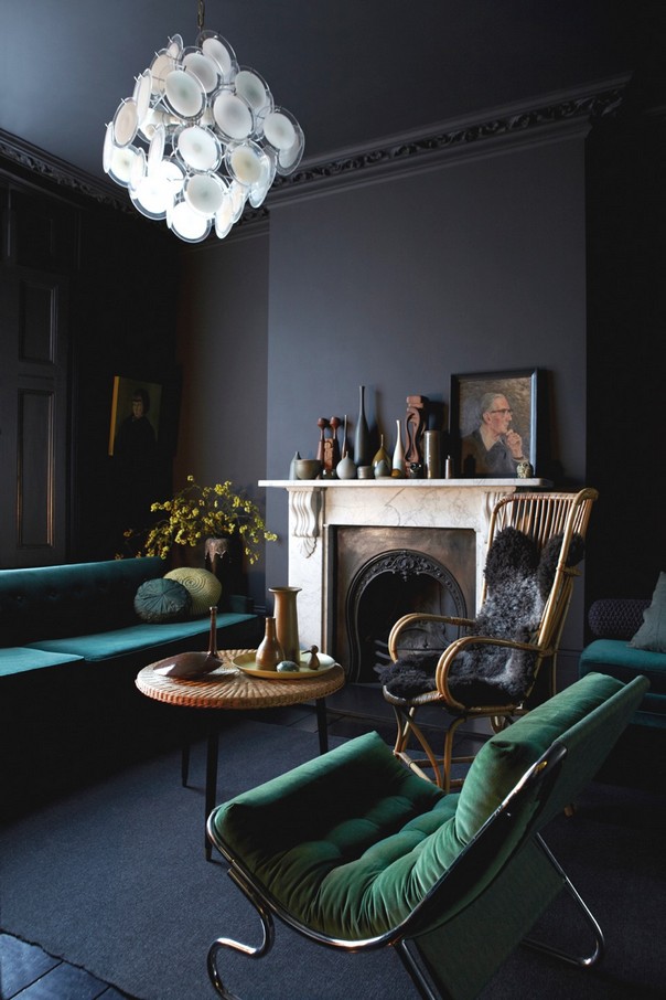 8 Tips to Decorate your Home with Dark Colors | Room Decor Ideas